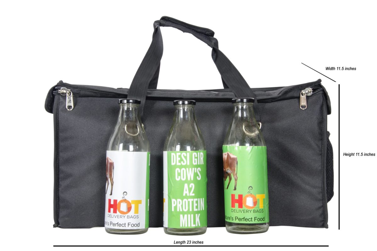 Buy 18 Litre Activa Foot Step bag Online From Hot Delivery Bags, Mumbai