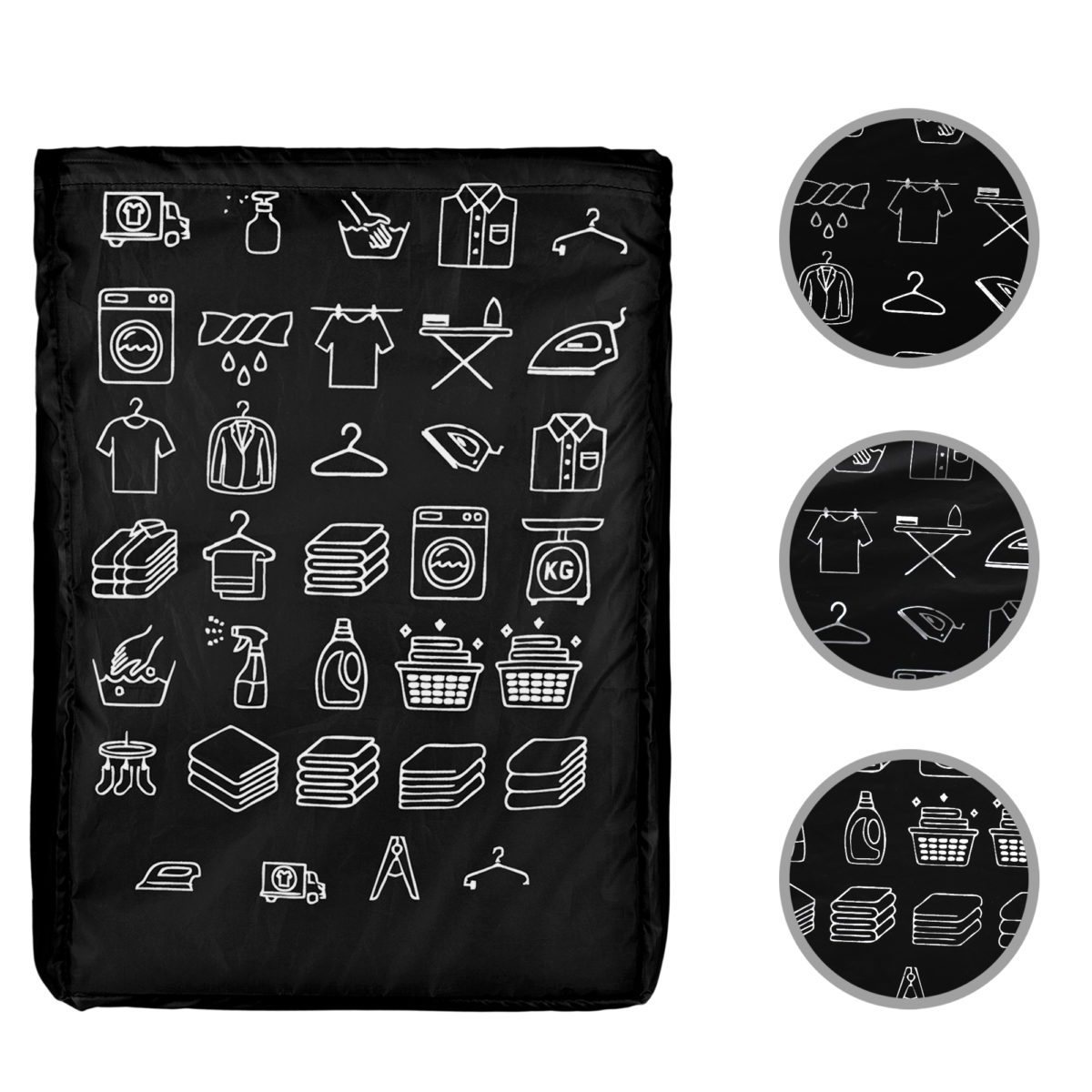Polyester Laundry Pick up Delivery Bag (Pack of 12) - HOT DELIVERY BAGS