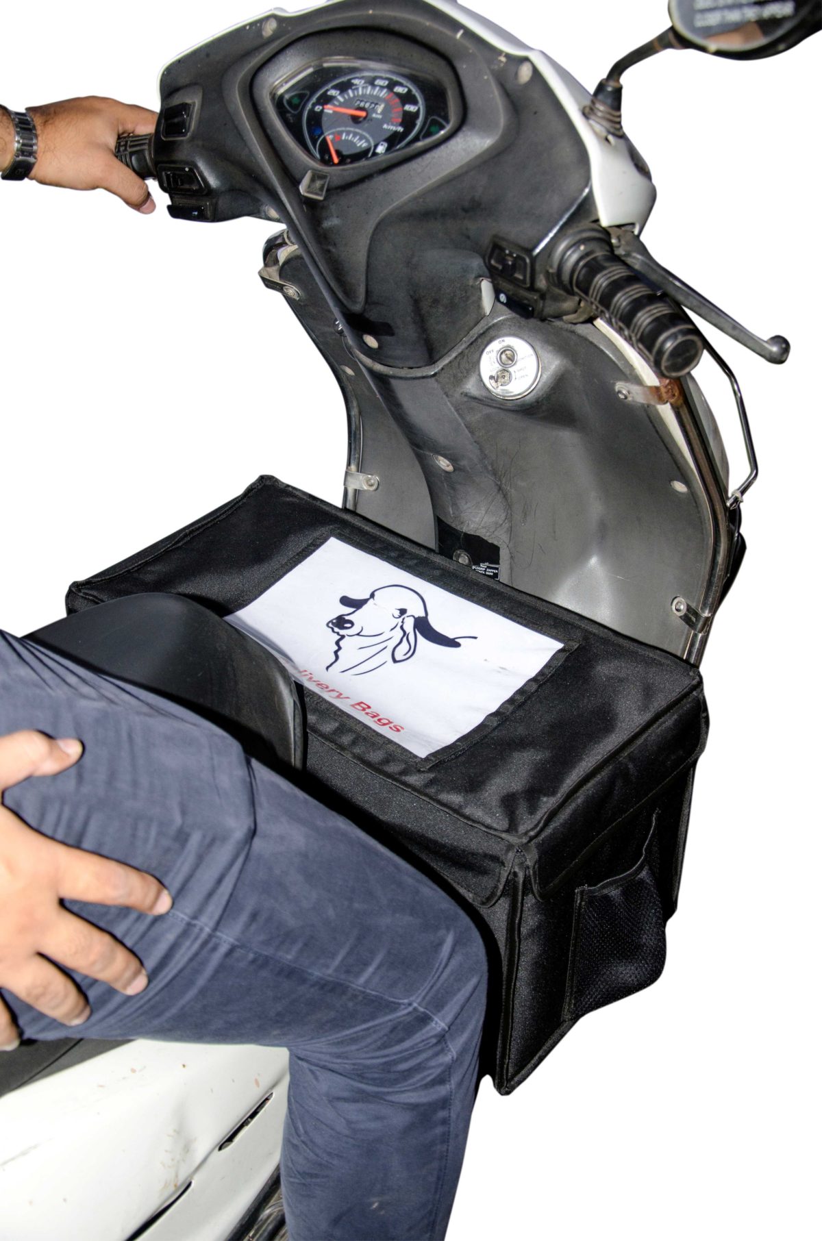 Buy 18 Litre Activa Foot Step bag Online From Hot Delivery Bags, Mumbai